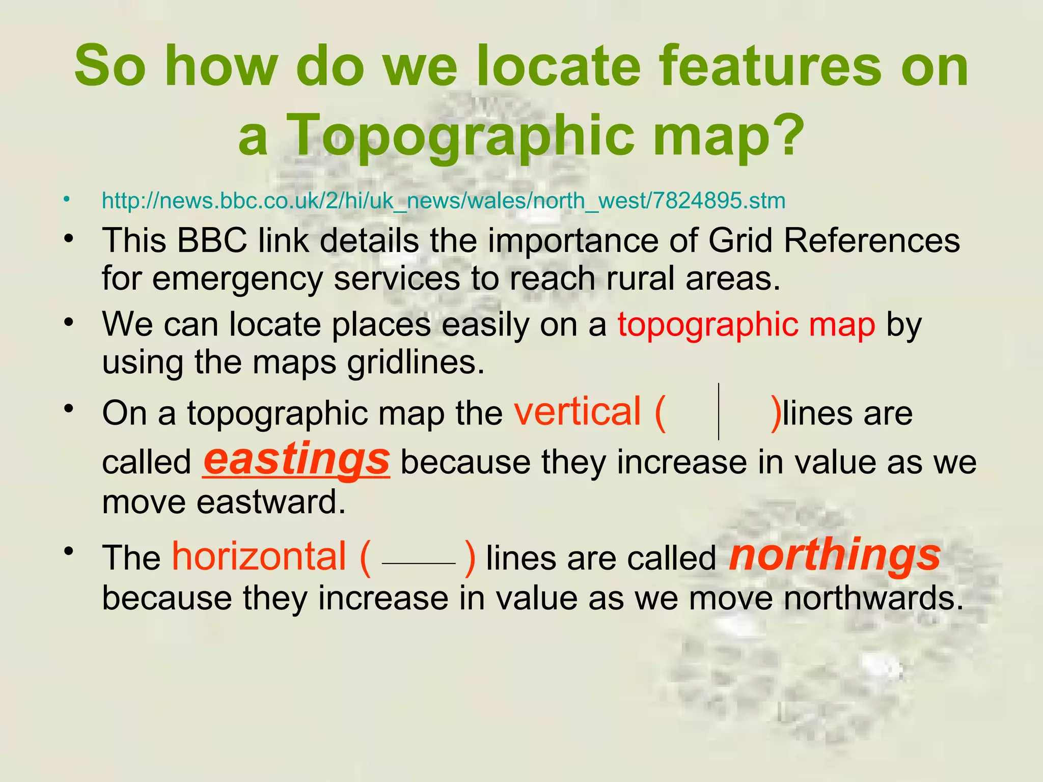 Grid and Area references | PPT