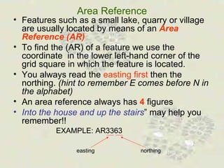 Grid and Area references | PPT | Geography | Science
