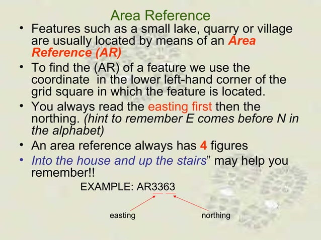 Grid and Area references | PPT | Geography | Science