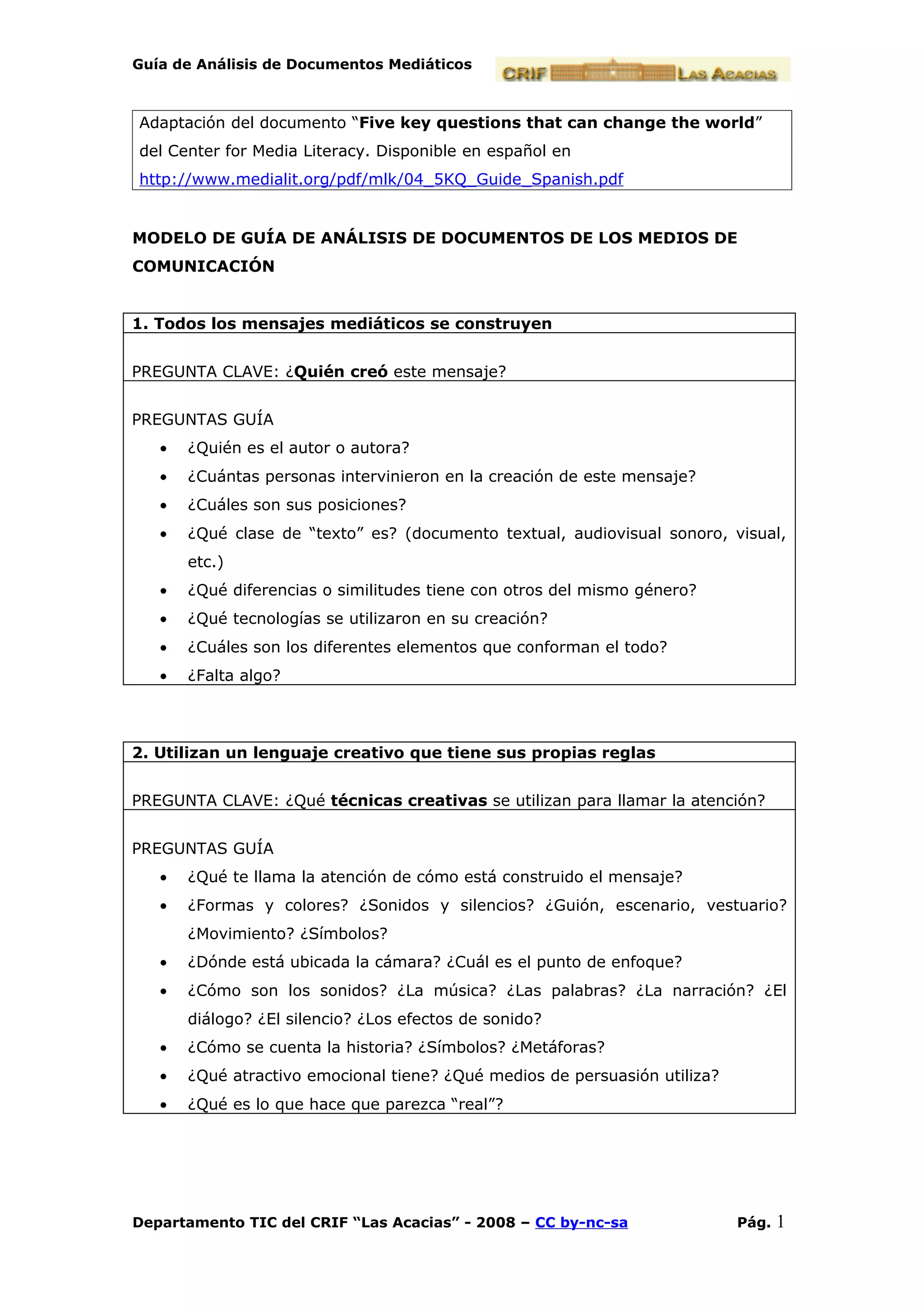 Guia Analisis Documentos | PDF