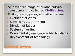 Harappan Civilisation | PPTX