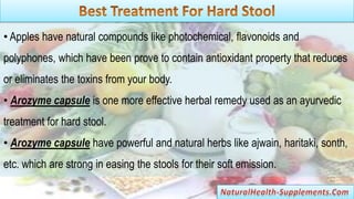 What Is The Best Treatment For Hard Stool - 6 Golden Ways | PPT