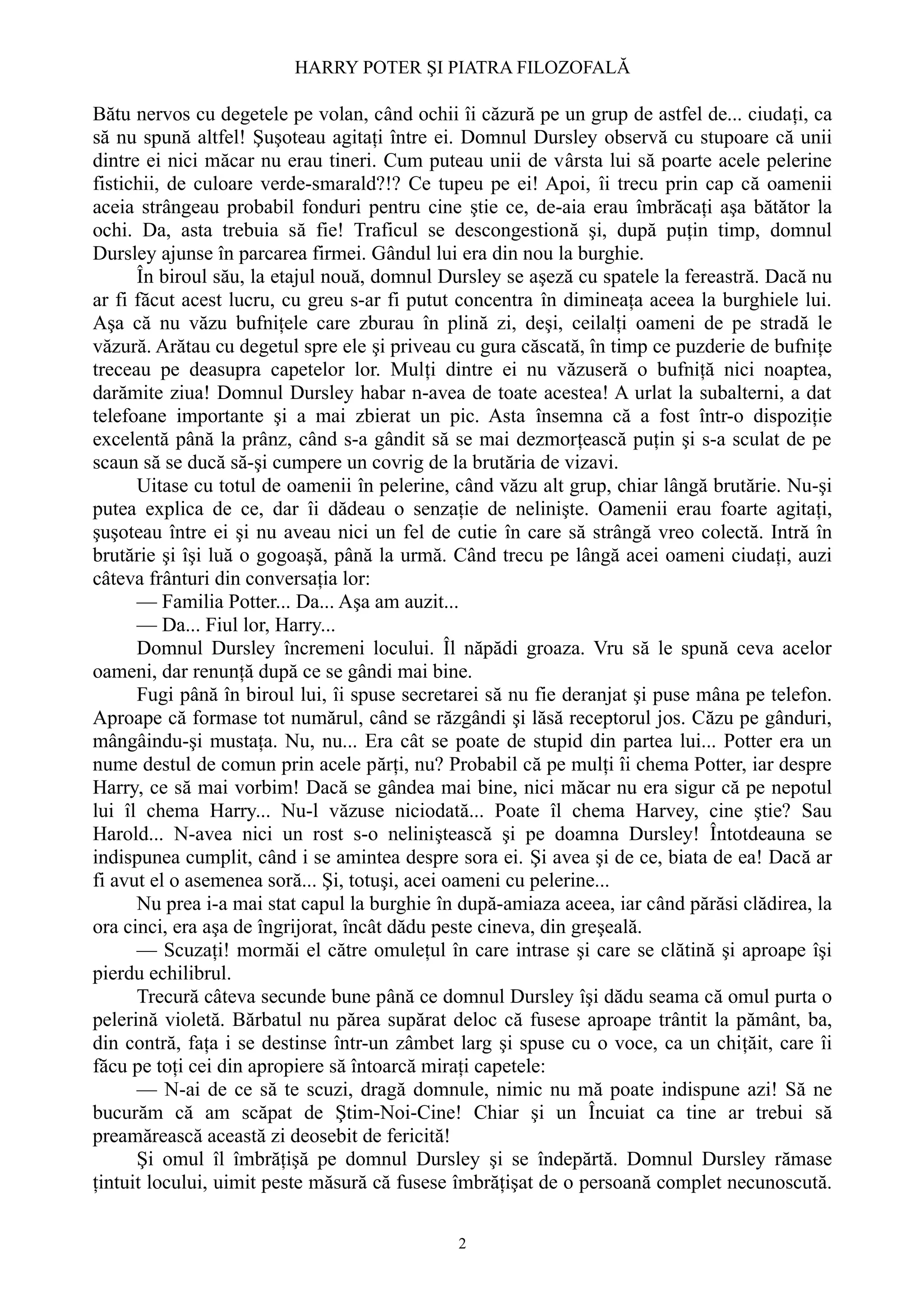 1 harry potter şi piatra filozofală | DOC