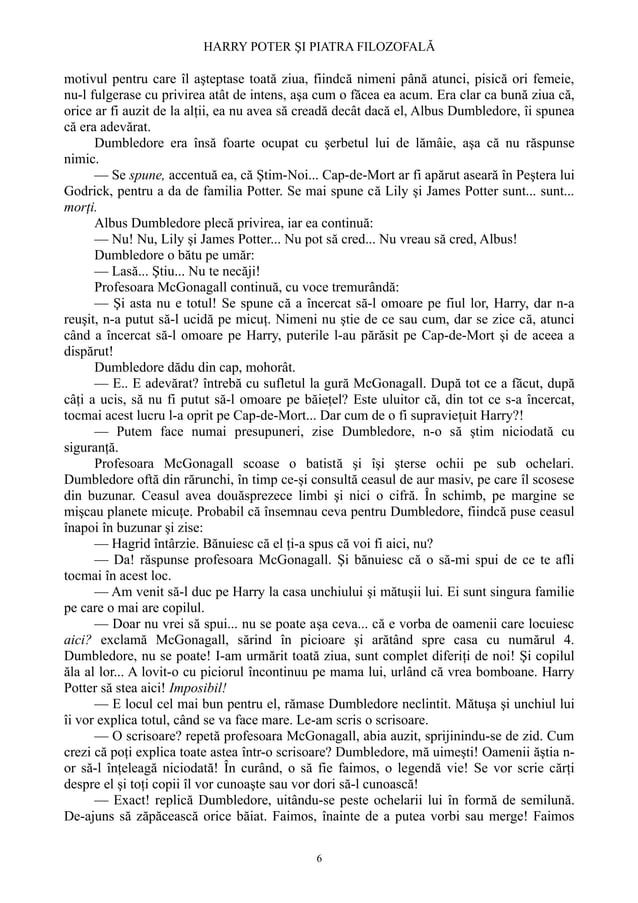 1 harry potter şi piatra filozofală | DOC