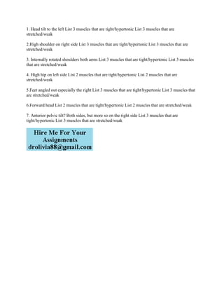 1- Head tilt to the left List 3 muscles that are tight-hypertonic List.pdf