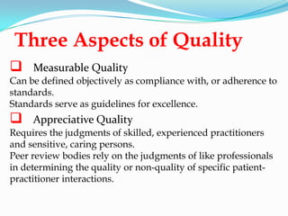 1 health care quality concepts | PPTX