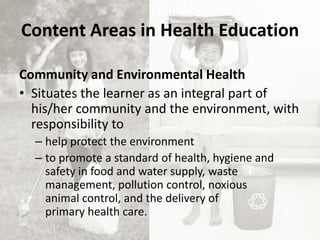 1. health education overview | PPTX