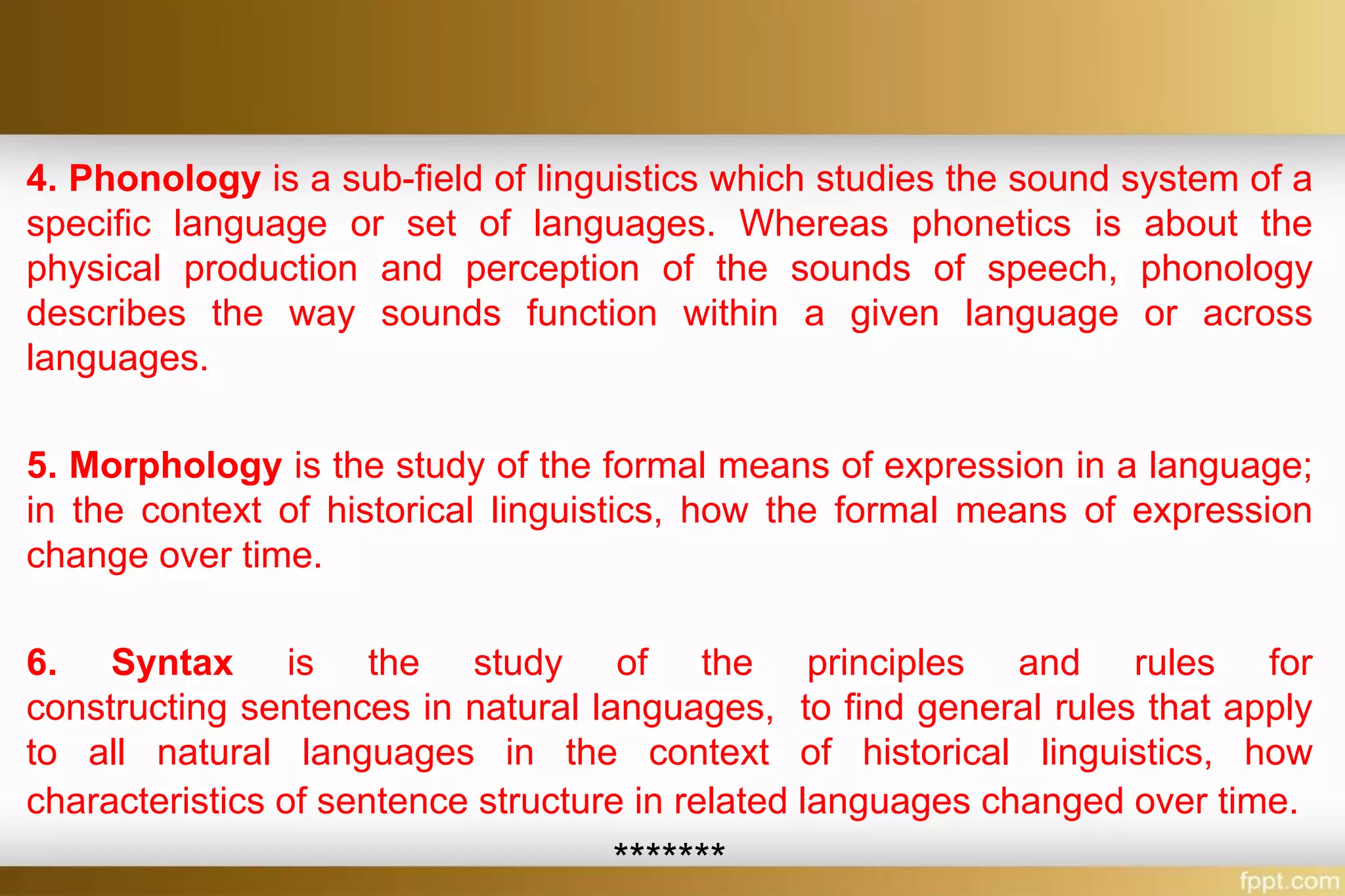 Historical linguistics introduction | PPT
