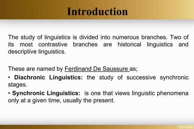Historical linguistics introduction | PPT | Science