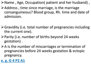 1-History and examination in obstetrics.pptx