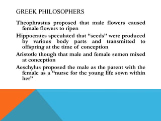 1 history of genetics | PPT