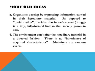 Dr.ASHOK D Kristu Jayanti college History of Genetics.ppt