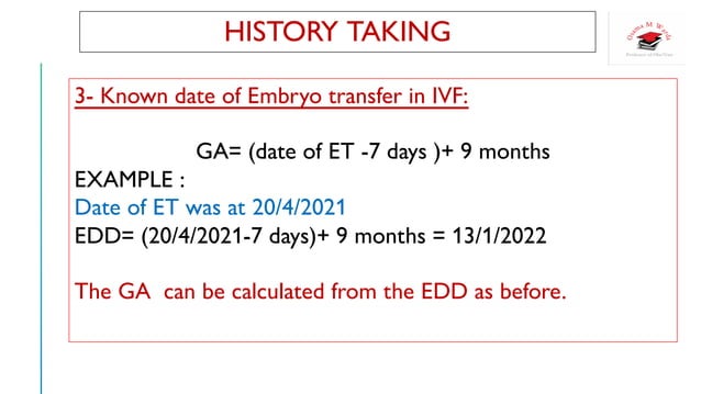 ESTIMATION OF GESTATIONAL AGE | PDF | Pregnancy | Reproductive Health