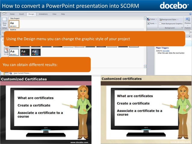 1 - How to use Storyline with Docebo: create a Learning Object | PPTX