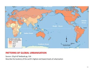1. human environments rural urban | PPT