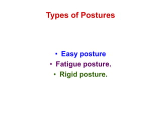 HUMAN POSTURE and it is help full for physiotherapy and neursing ...