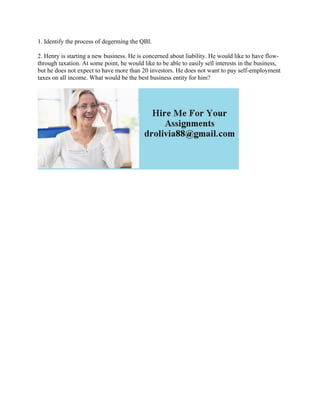 1- Identify the process of degerming the QBI- 2- Henry is starting a n.pdf