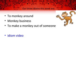 1. idioms, intro, diag | PPT