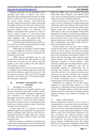 Combatting Huanglongbing in Organic Systems | PDF