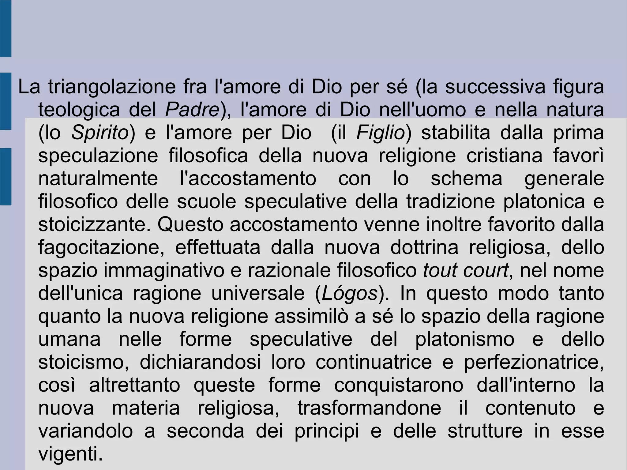 Filosofia cristiana | ODP