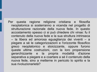 Filosofia cristiana | ODP
