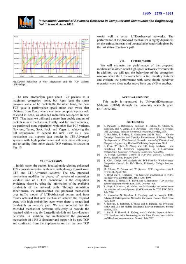 1 improvement of tcp congestion window over lte | PDF