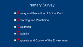 1- Initial Assessment and Management of the Trauma Patient.pptx