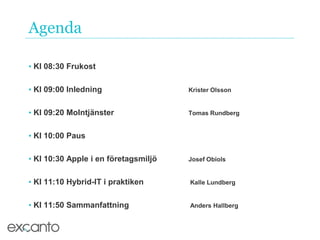 Hybrid IT 120315 - Inledning och trender | PPTX | Computing ...