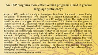 Inro to ESP: English for Specific Purposes, TEFL/TESL | PPT