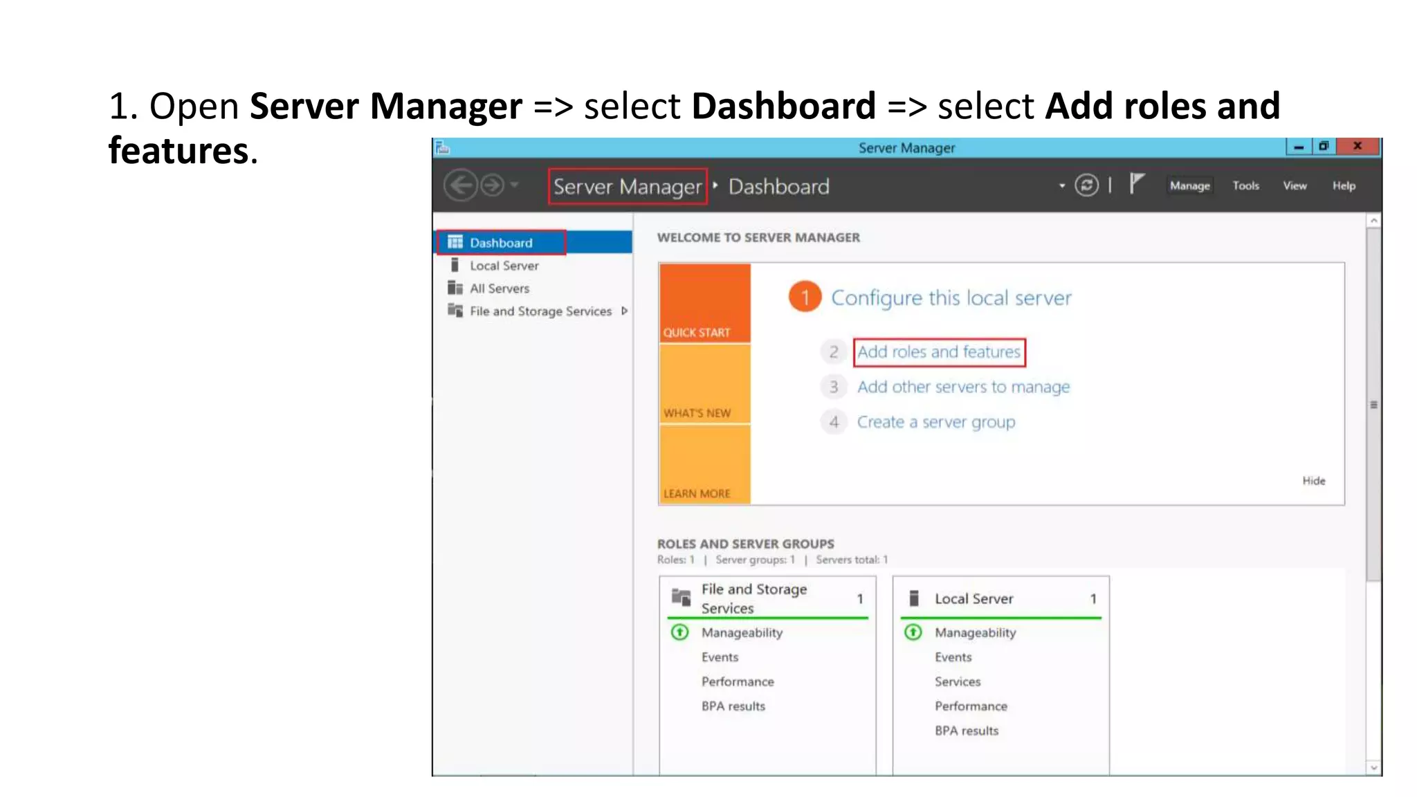 Install Active Directory And Configure Domain Controller Pptx