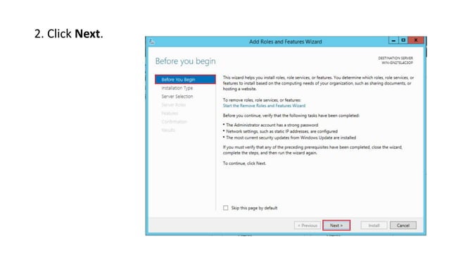 install active directory and configure domain controller | PPTX | Computer Networking | Computing