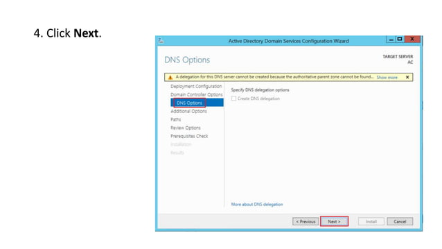 install active directory and configure domain controller | PPTX | Computer Networking | Computing