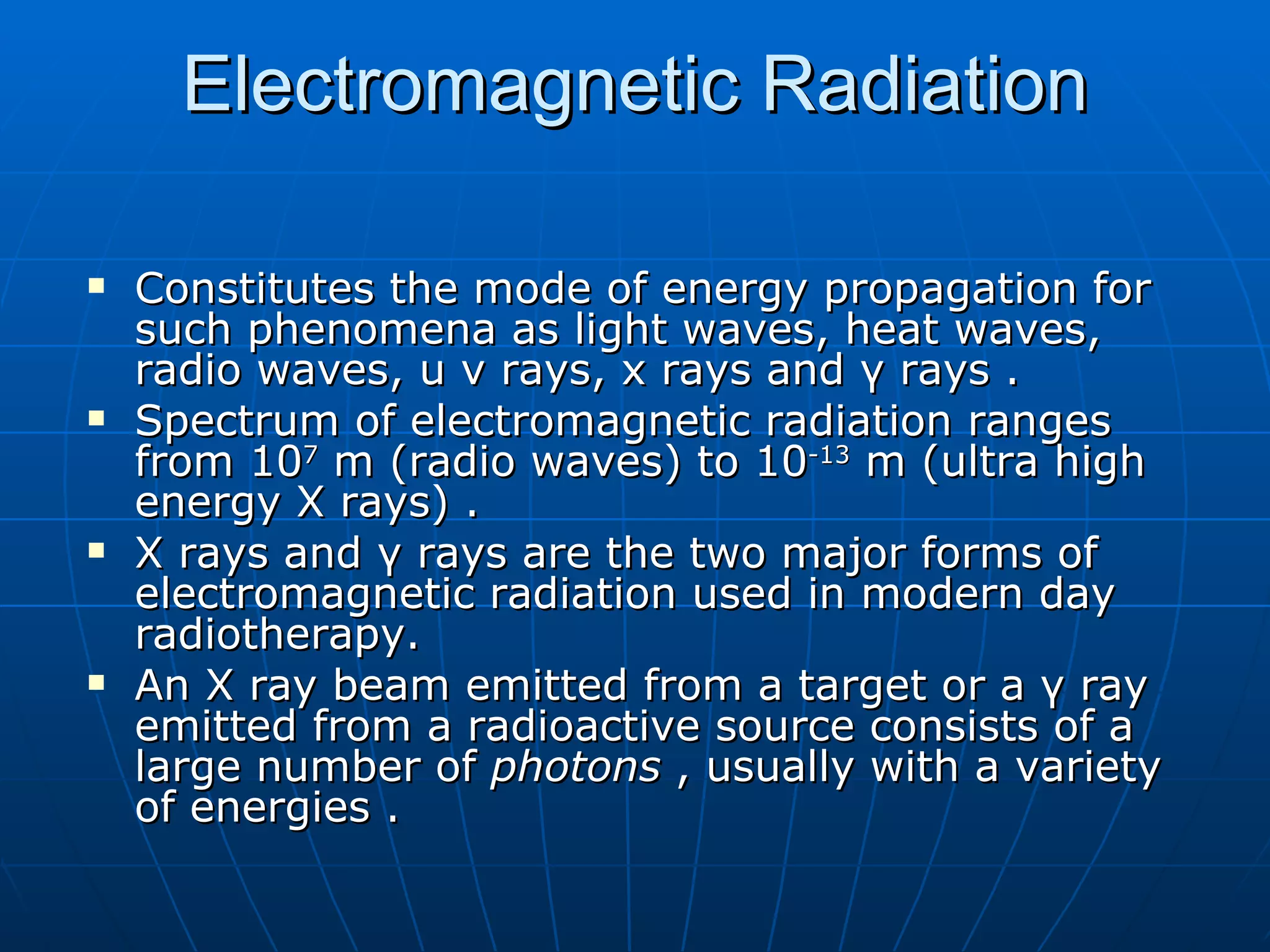 Interaction of Radiation with Matter | PPT