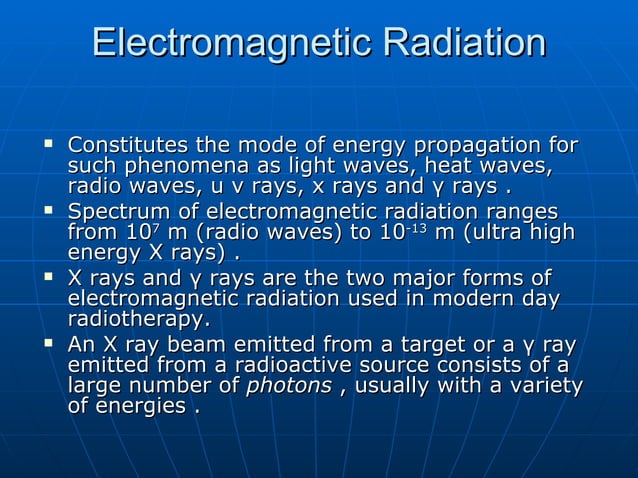 Interaction of Radiation with Matter | PPT | Physics | Science