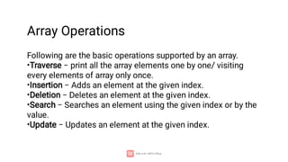 1-Intoduction ------------- Array in C++ | PDF