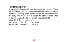 1-Intoduction ------------- Array in C++ | PPT