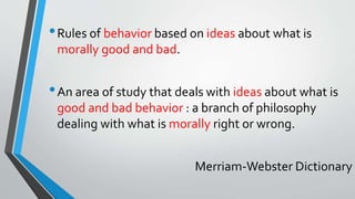 1-Introduction of the subject of ethics .pptx