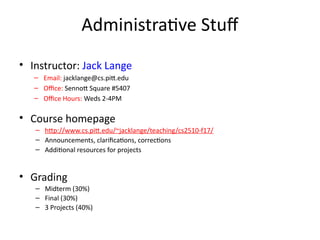 Introduction to Operating system and graduate | PPT