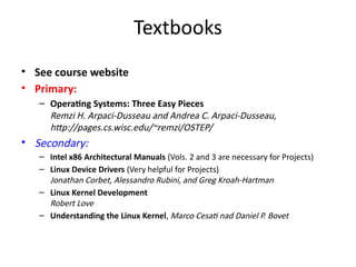 Introduction to Operating system and graduate | PPT