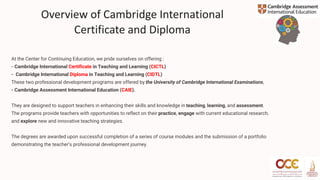 Comprehensive Guide to Cambridge International Certificate and Diploma ...