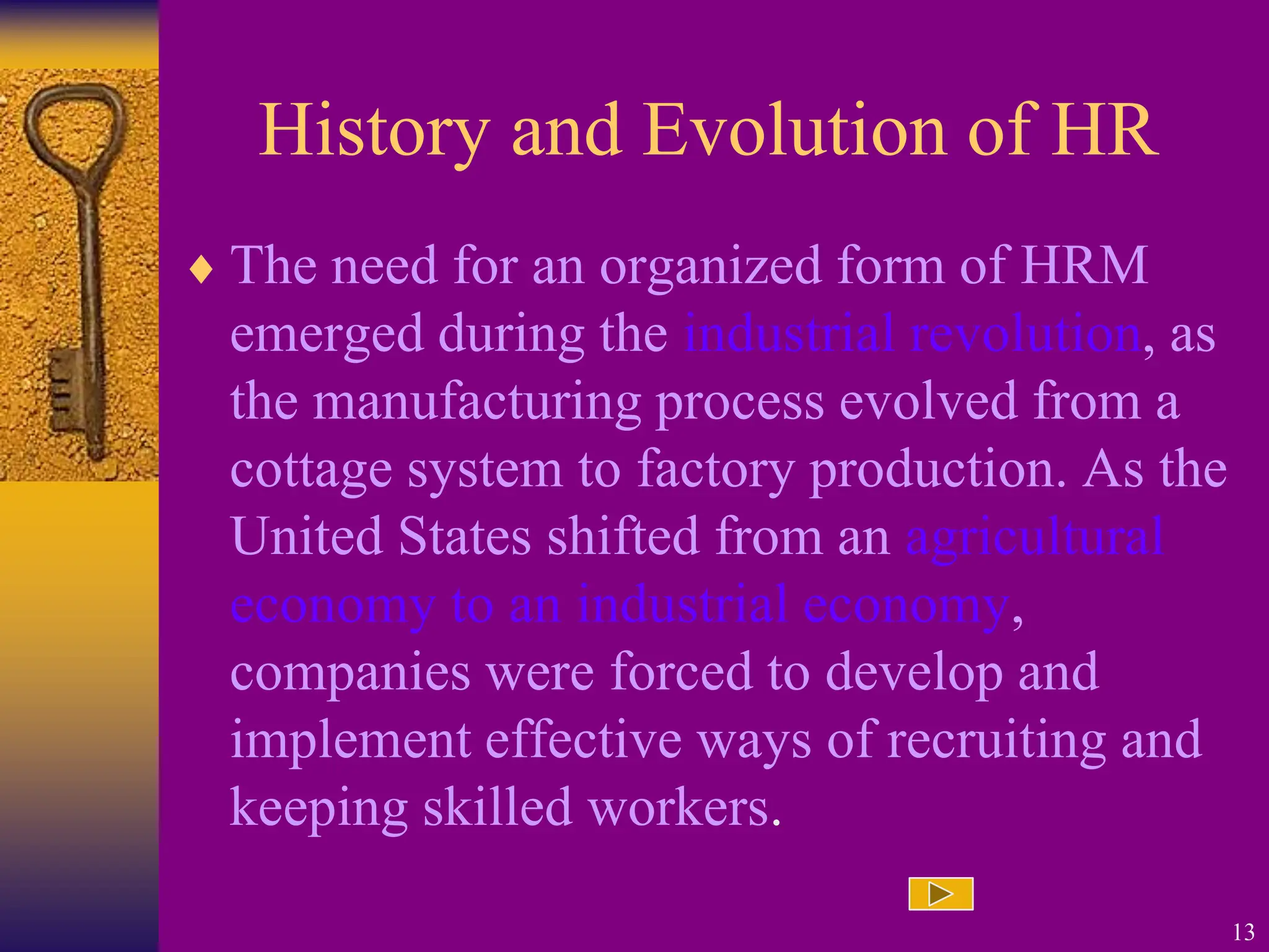 Introduction to Human Resource Management Chapter 1 | PPT