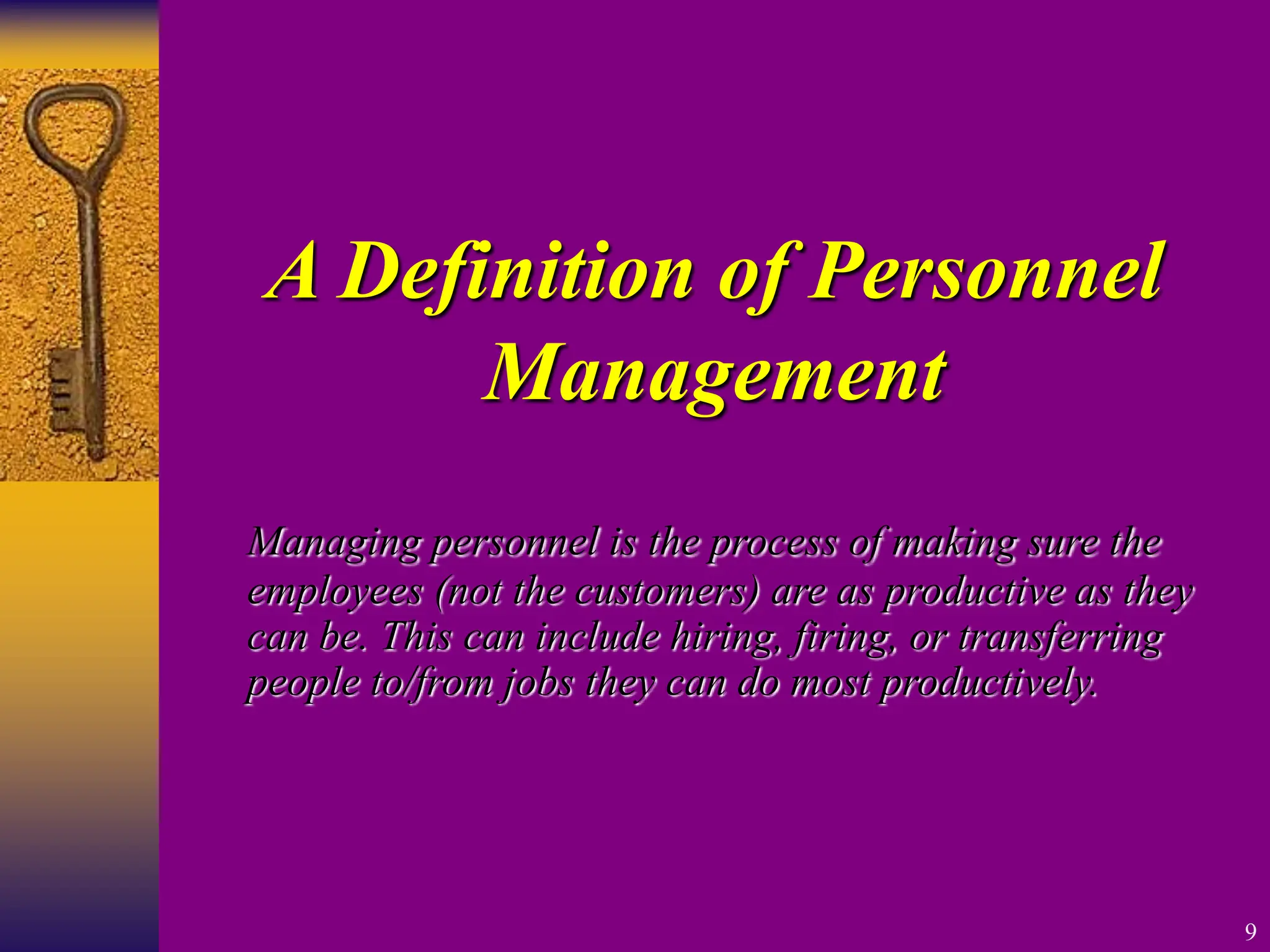 Introduction to Human Resource Management Chapter 1 | PPT