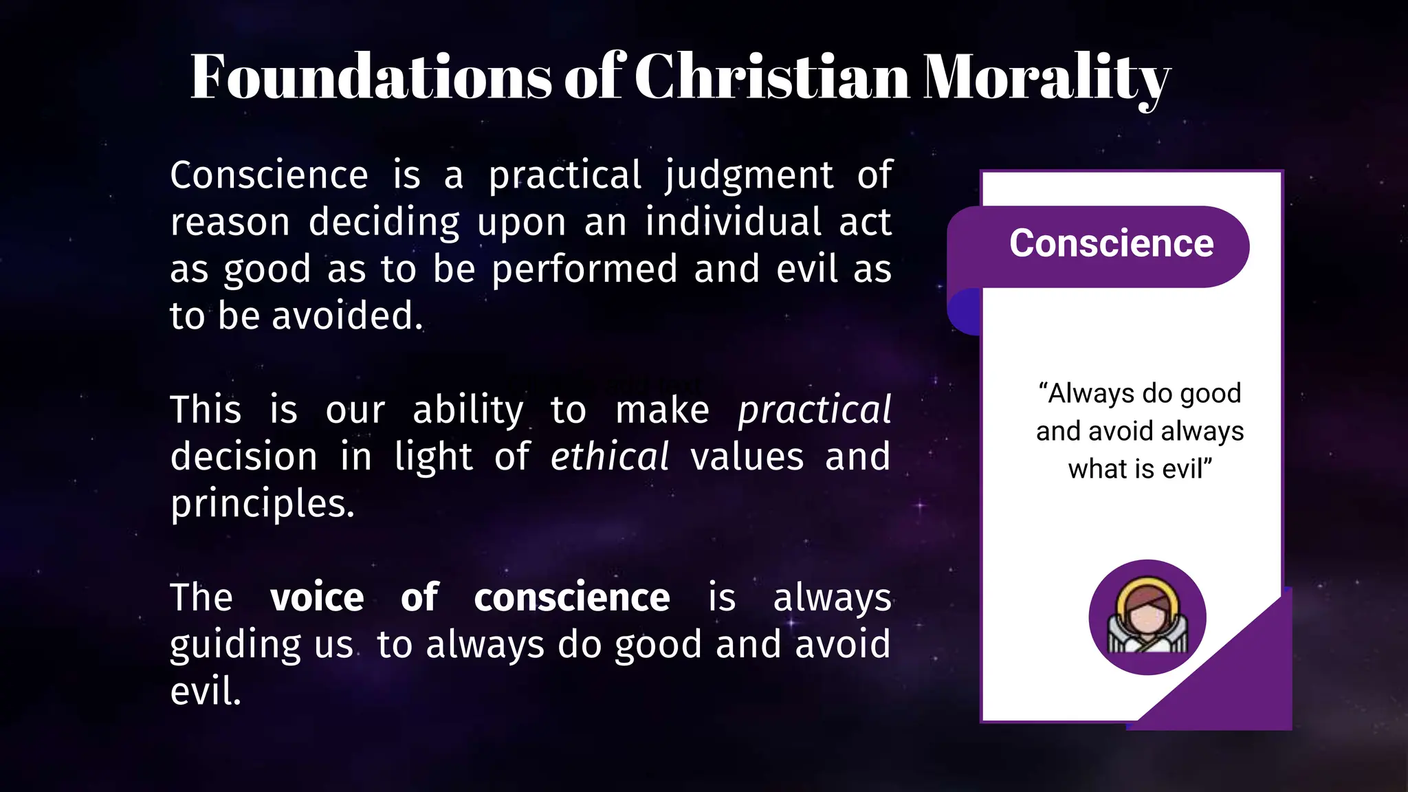 1-Intro-to-Christian-Morality.pptx | Christianity | Religion & Spirituality