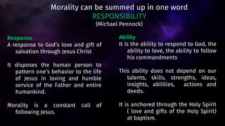 1-Intro-to-Christian-Morality.pptx | Christianity | Religion & Spirituality