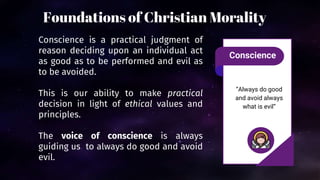 1-Intro-to-Christian-Morality.pptx | Christianity | Religion & Spirituality