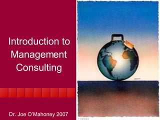 Introduction To Consulting Slides | PPT