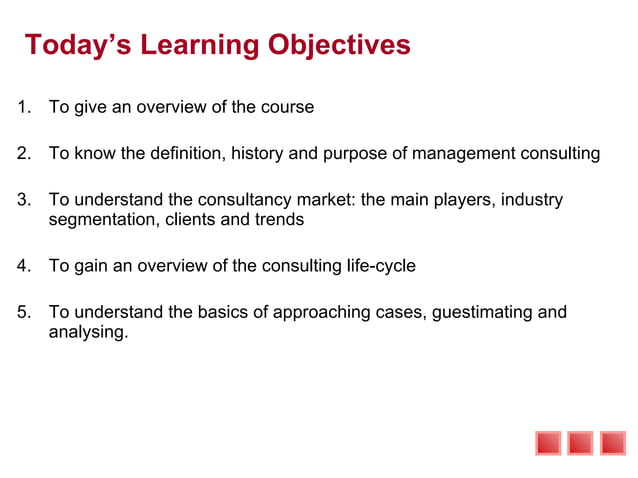 Introduction To Consulting Slides | PPT | Management Consulting ...