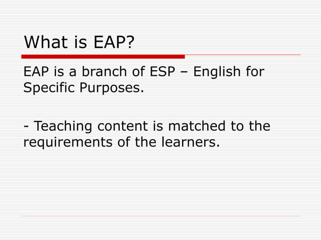 INTRO TO EAPP ACADEMIC TEXT AND NON ACADEMIC | PPT