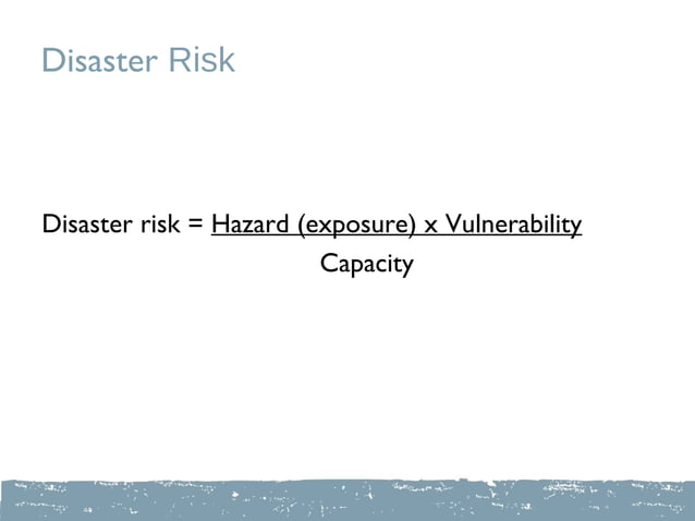 Introduction to child health and disaster risk reduction | PPT ...