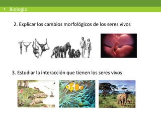 Introduccion a la Biologia | PPTX